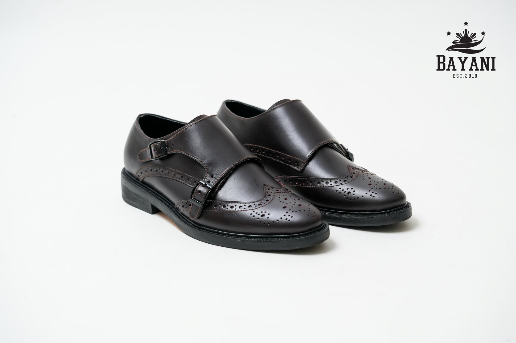 Mabini Double Monk Wingtip Ox Blood – Bayani PH